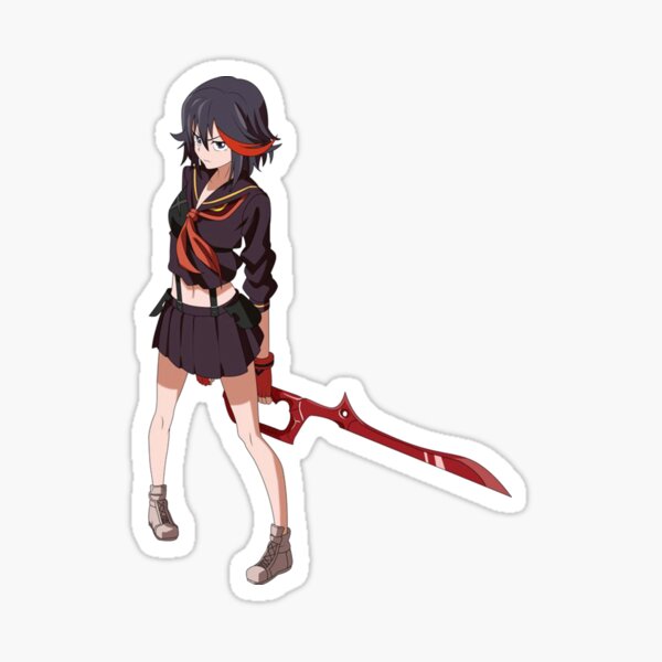 "Ryuko Matoi - Kill La Kill" Sticker for Sale by 1piecestore | Redbubble