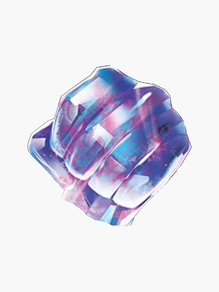 "Glowing Fist Sticker" Sticker for Sale by berkles11 | Redbubble