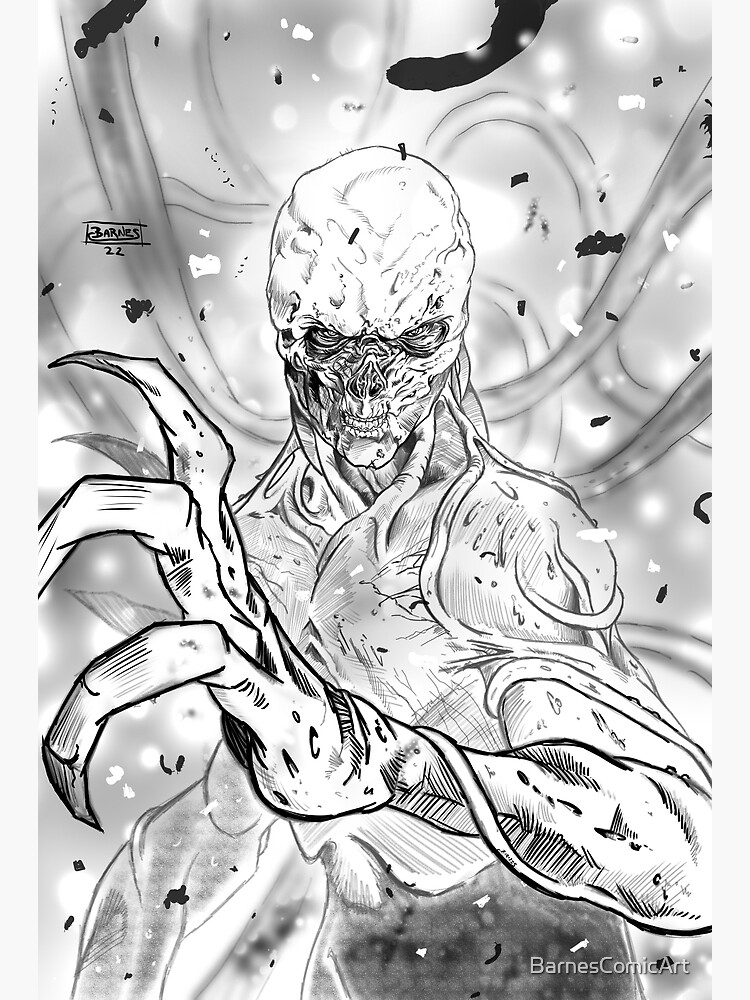 "Vecna" Poster for Sale by BarnesComicArt | Redbubble