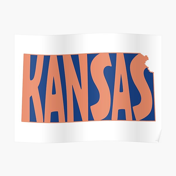 "Kansas State Word Art" Poster by surgedesigns | Redbubble