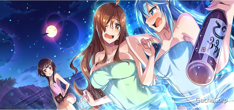 "[KonoSuba] Wiz - Hot Springs" by GachaCorp | Redbubble