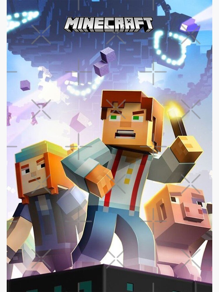 "Minecraft" Sticker for Sale by ArtxGallery | Redbubble