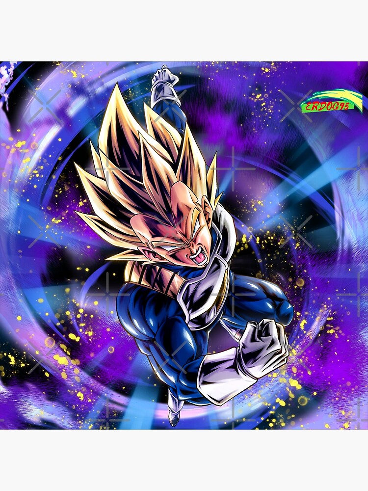 "Rage Vegeta" Poster for Sale by TavPictures | Redbubble