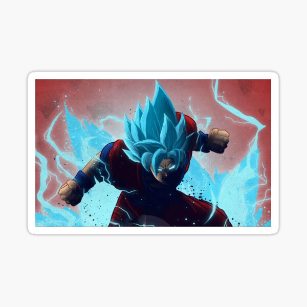 "Goku Dragon Ball Z" Sticker for Sale by TigerDixonArt | Redbubble