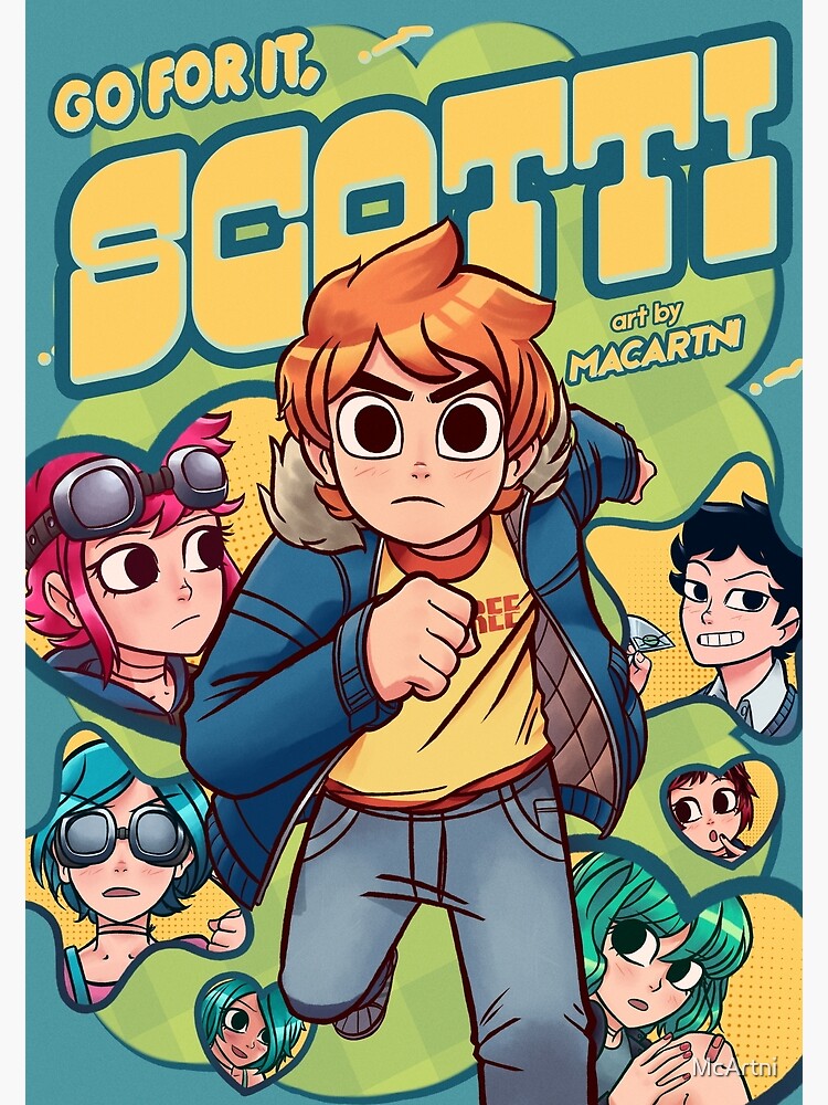 "Go for it, Scott!" Poster for Sale by McArtni | Redbubble
