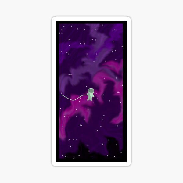 "Space man" Sticker for Sale by CP-Productions | Redbubble