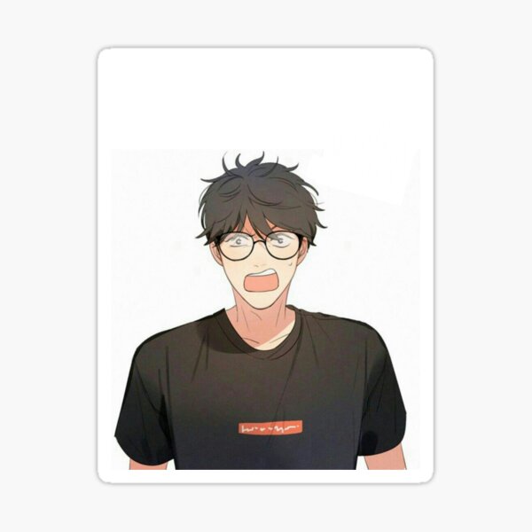 "Eh!?" Sticker for Sale by Black-Tsubasa | Redbubble