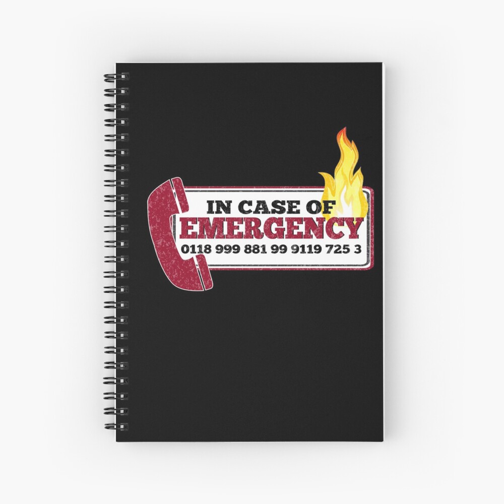 "It Crowd Inspired - New Emergency Number - 0118 999 881 99 9119 725 3 ...