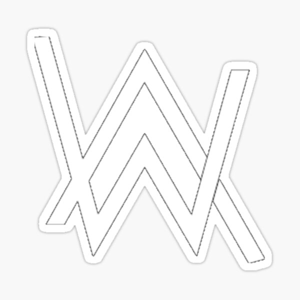 "Alan walker " Sticker for Sale by wynprints | Redbubble