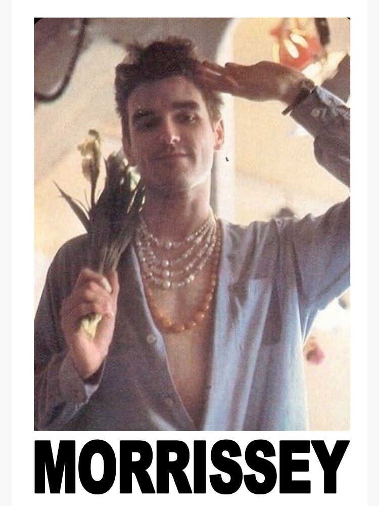 "The Smiths era Morrissey" Sticker for Sale by edgevelyn | Redbubble