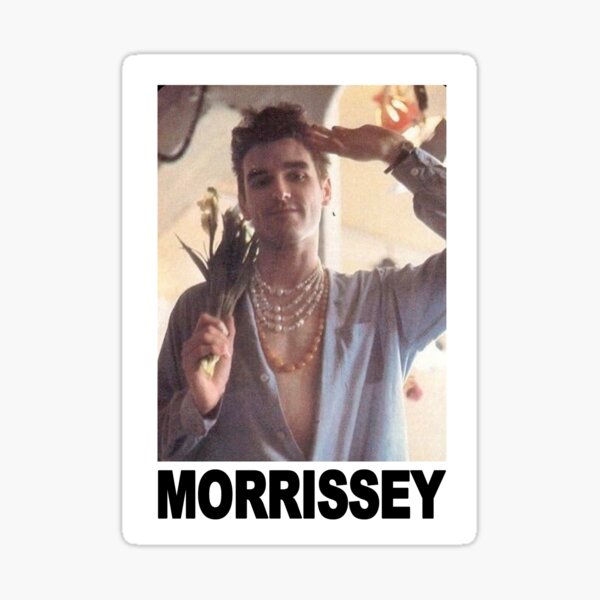 "The Smiths era Morrissey" Sticker for Sale by edgevelyn | Redbubble