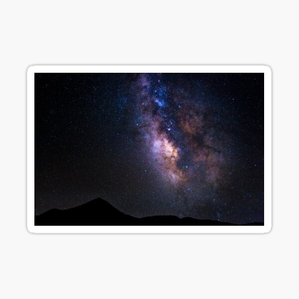 "Galaxy Night Sky" Sticker for Sale by Iamhelios | Redbubble