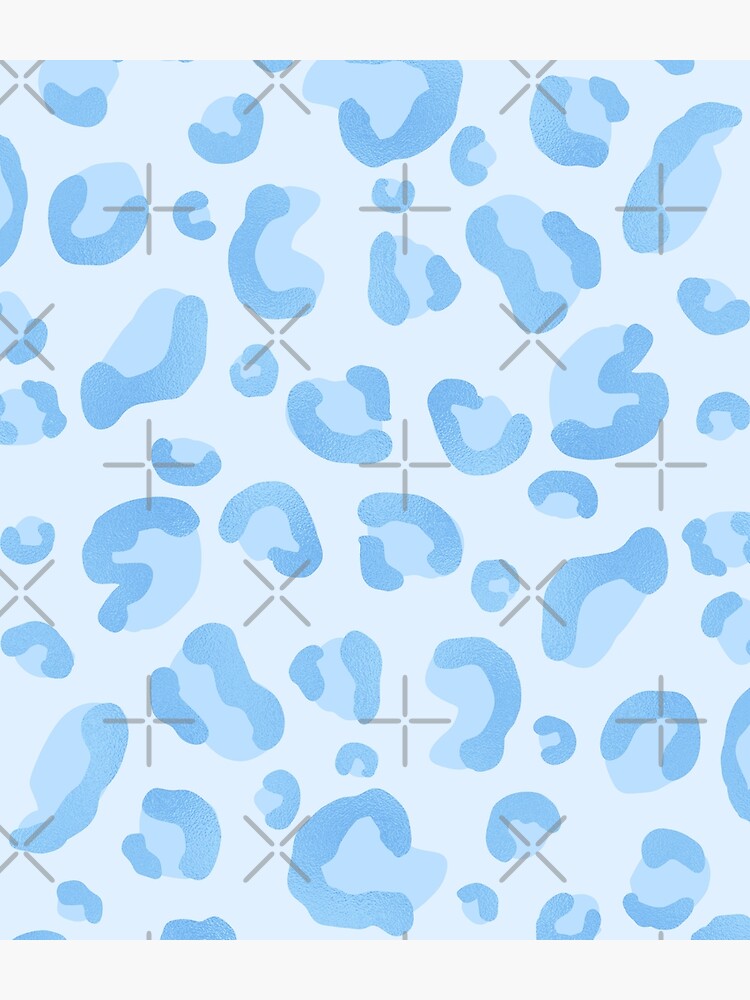 "Preppy, Blue, Blue Aesthetic, Leopard Print, Preppy Aesthetic ...