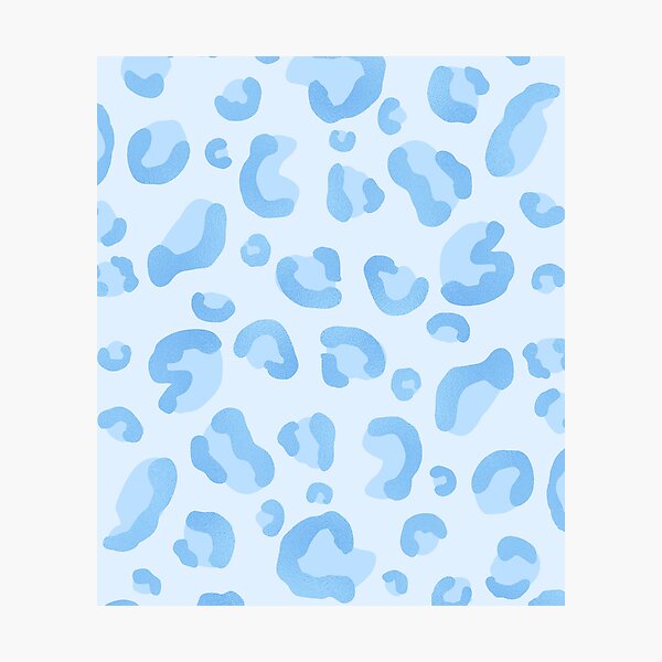 "Preppy, Blue, Blue Aesthetic, Leopard Print, Preppy Aesthetic ...