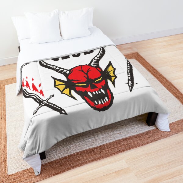 Couvre-lit « Stranger Things 4 Hellfire Club HFC Blocks - Stranger ...