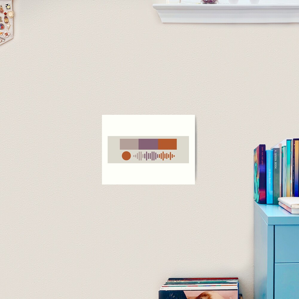 "Taylor Swift 1989 sticker w/ spotify code & color palette" Sticker for ...