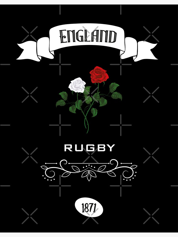 "England rugby design" Sticker for Sale by Cherubic | Redbubble