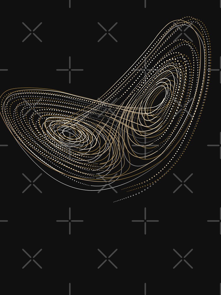 "Chaos theory: Lorenz equation 2.0" T-shirt for Sale by Blacklinesw9 ...