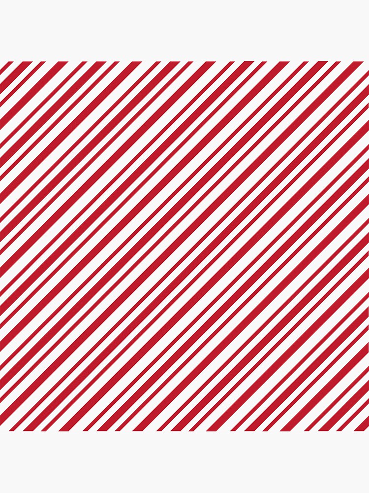 "Diagonal Red Lines Pattern, Red Diagonal Stripes" Sticker for Sale by ...