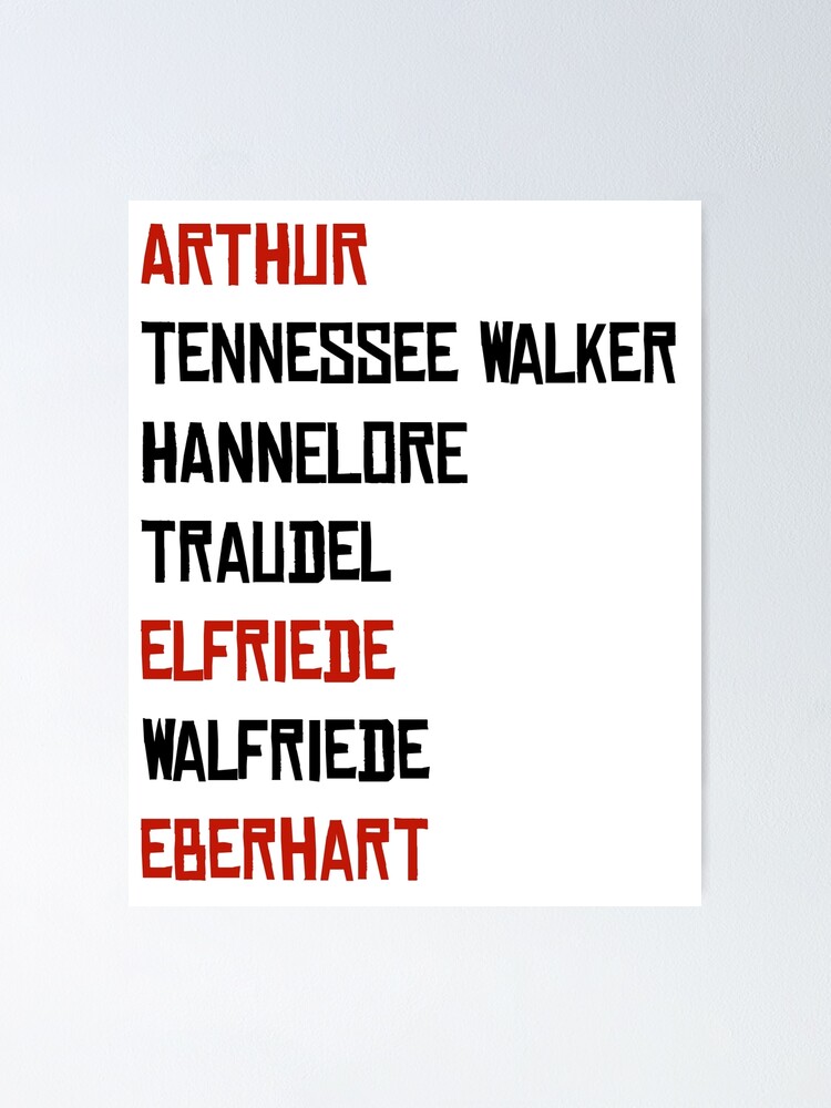 "RDR2 Arthur and horses" Poster for Sale by Lokiandhissword | Redbubble