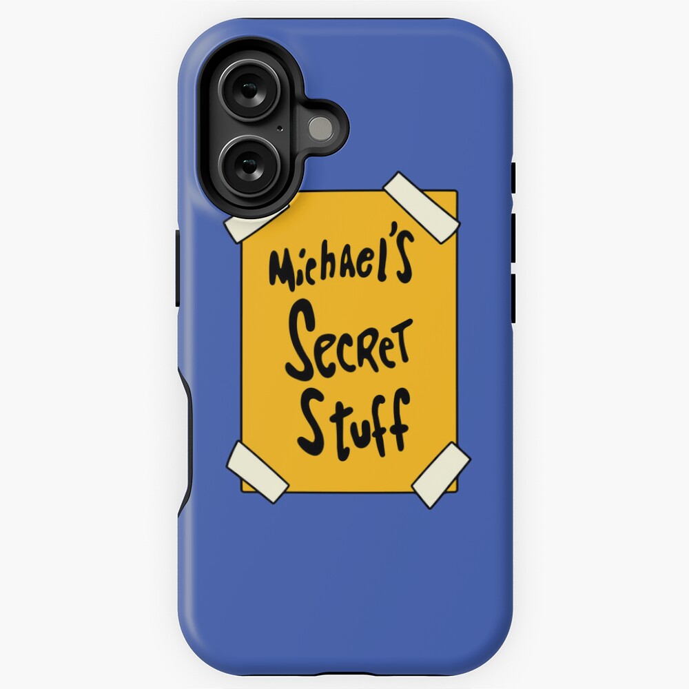 "Michael's Secret Stuff" Sticker for Sale by randostuff | Redbubble