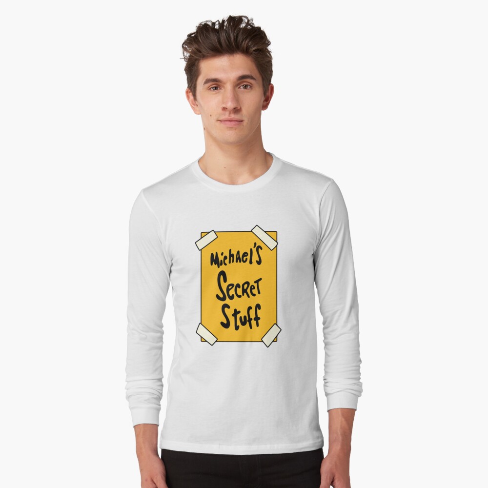 "Michael's Secret Stuff" Sticker for Sale by randostuff | Redbubble