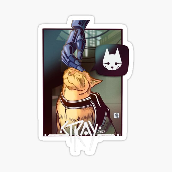 "STRAY GAME" Sticker for Sale by Fashion-Ciiity | Redbubble