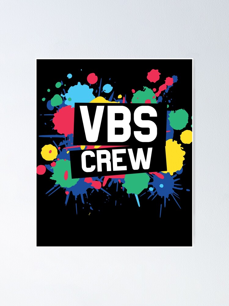 "I Love Vbs 2022 V.B.S. Crew" Poster for Sale by NNNostalgia | Redbubble