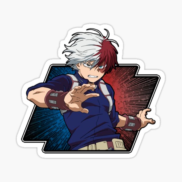 "My Hero Academia Edit - Todoroki Shoto!" Sticker for Sale by Chimera ...