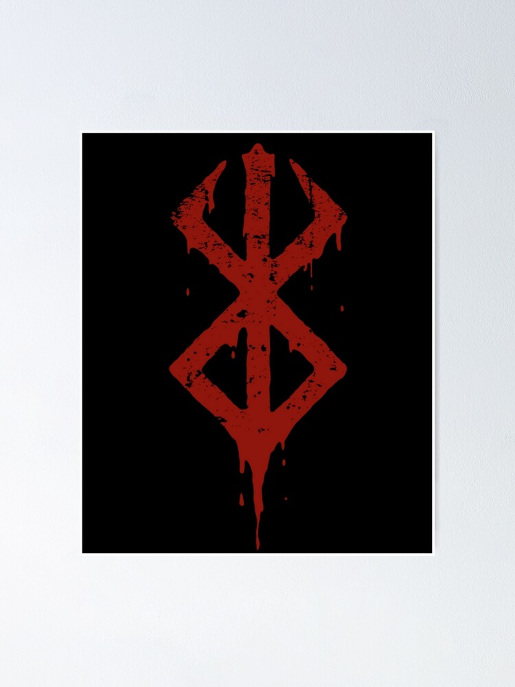 "Symbol Of Death For The Despair Day | Sacrifice Brand" Poster for Sale ...