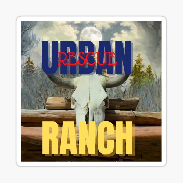 Pegatina «Urban Rescue Ranch está diseñado para despertar el interés en ...
