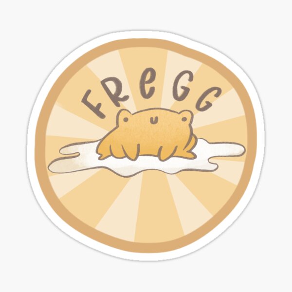"fregg" Sticker for Sale by crackheadruelx | Redbubble