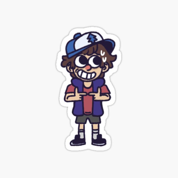 "Your local introvert | Dipper Pines" Sticker for Sale by sombredust ...