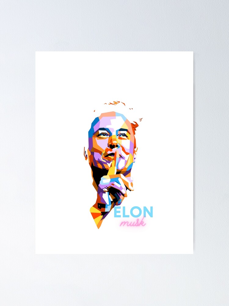 "Elon Musk impressed" Poster for Sale by cozimar7 | Redbubble