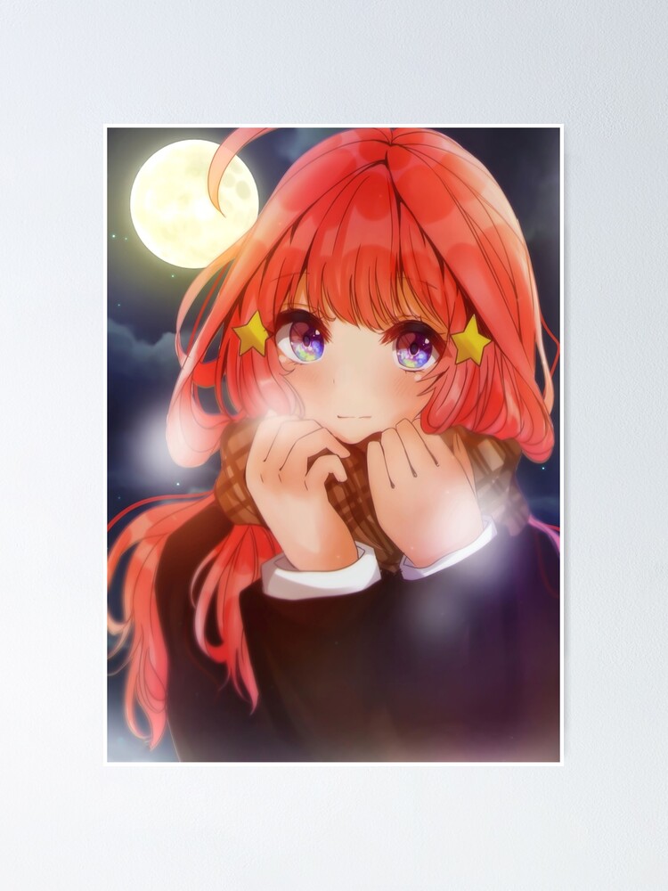 "Itsuki Nakano The Quintessential Quintuplets Fine Art Anime" Poster ...