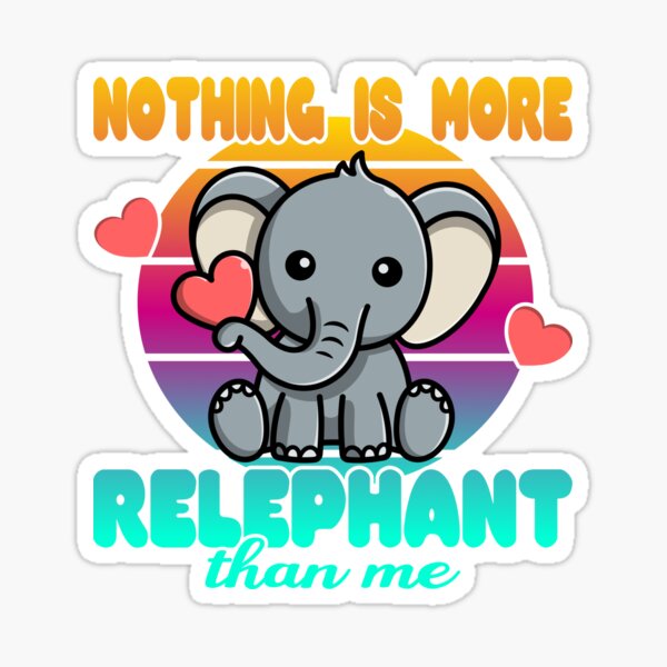 "Nothing is more relevant than me" Sticker for Sale by phys | Redbubble