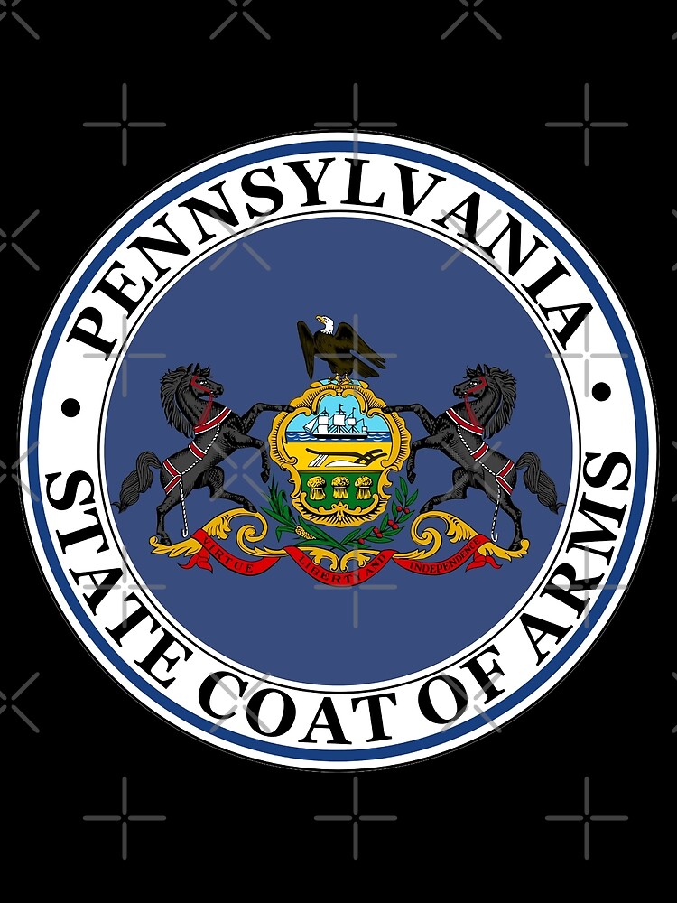 "Pennsylvania Coat of Arms" Poster for Sale by Aleksander37 | Redbubble