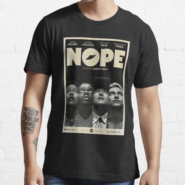 "Nope - Jordan Peele" T-shirt for Sale by Herman2181 | Redbubble ...