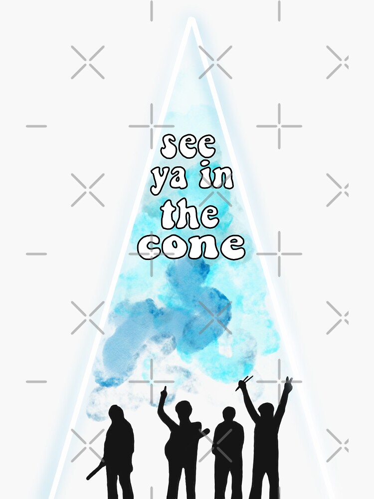 "In the Cone 5SOS" Sticker for Sale by samijones03 | Redbubble