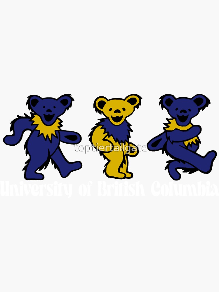 "UBC Bears" Sticker for Sale by toptiertailgate | Redbubble