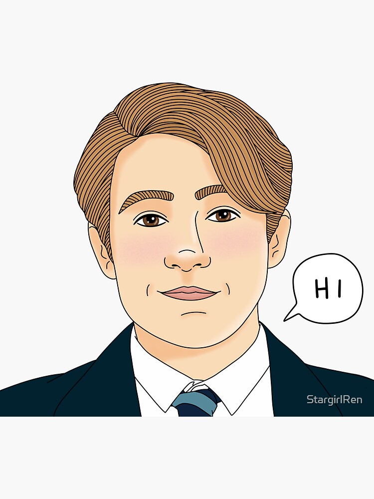 Hi” - Nick Nelson" Sticker for Sale by StargirlRen | Redbubble