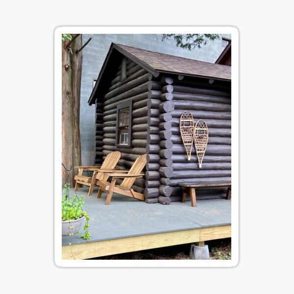 "Cabin" Sticker for Sale by BOBBYBABE | Redbubble