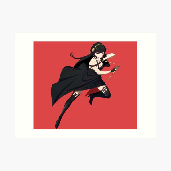 "Spy X Family Yor Forger" Art Print for Sale by the-meowings | Redbubble