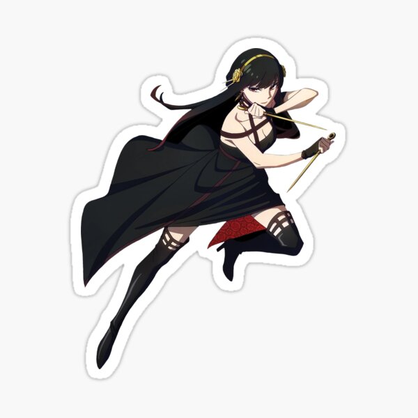 Pegatina «Spy X Familia Yor Forger» de the-meowings | Redbubble