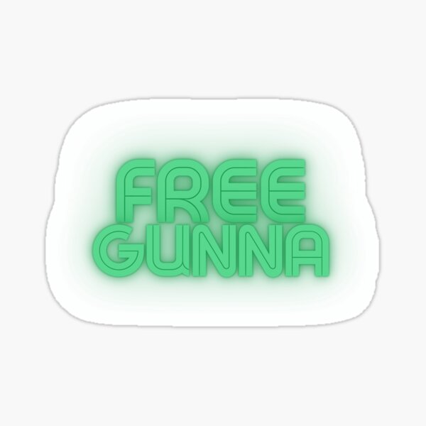 "Free Gunna! Young Thug & YSL Classic T-Shirt" Sticker for Sale by ...