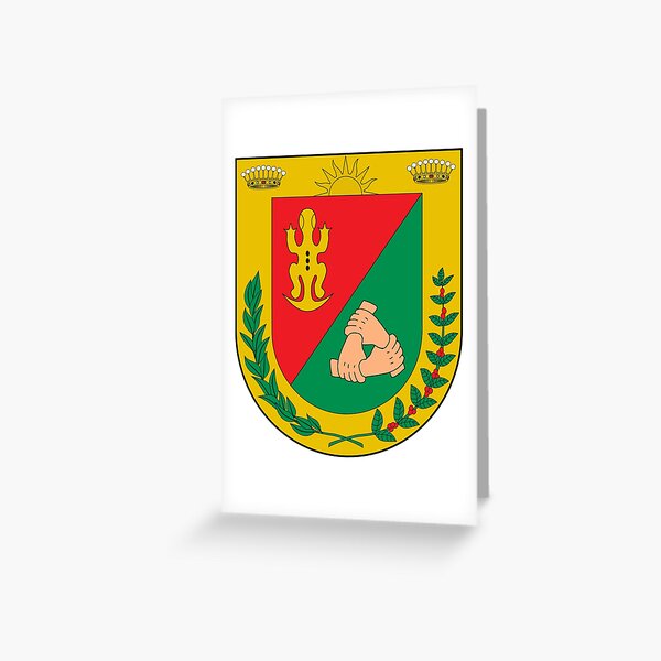 "Coat of Arms of Pereira, Colombia" Greeting Card for Sale by Tonbbo ...