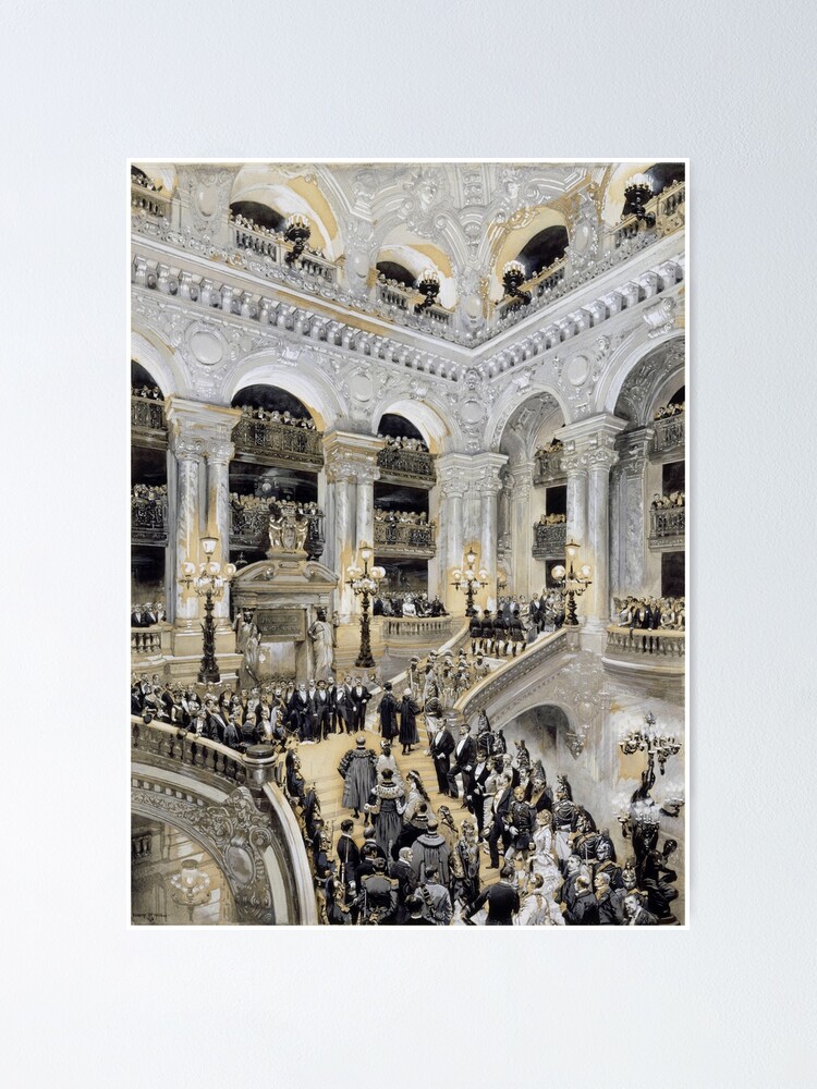 "Palais Garnier" Poster by planetterra | Redbubble