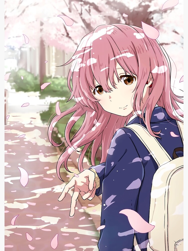 "Shouko Nishimiya A Silent Voice Design For Fan" Art Print for Sale by paolaxcarrot | Redbubble