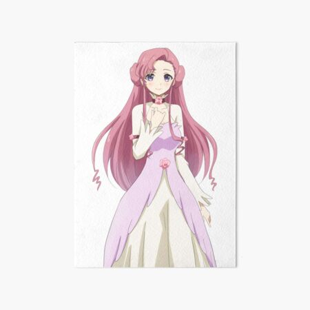 "Euphemia li Britannia Code Geass Artwork For Fan" Art Board Print for ...
