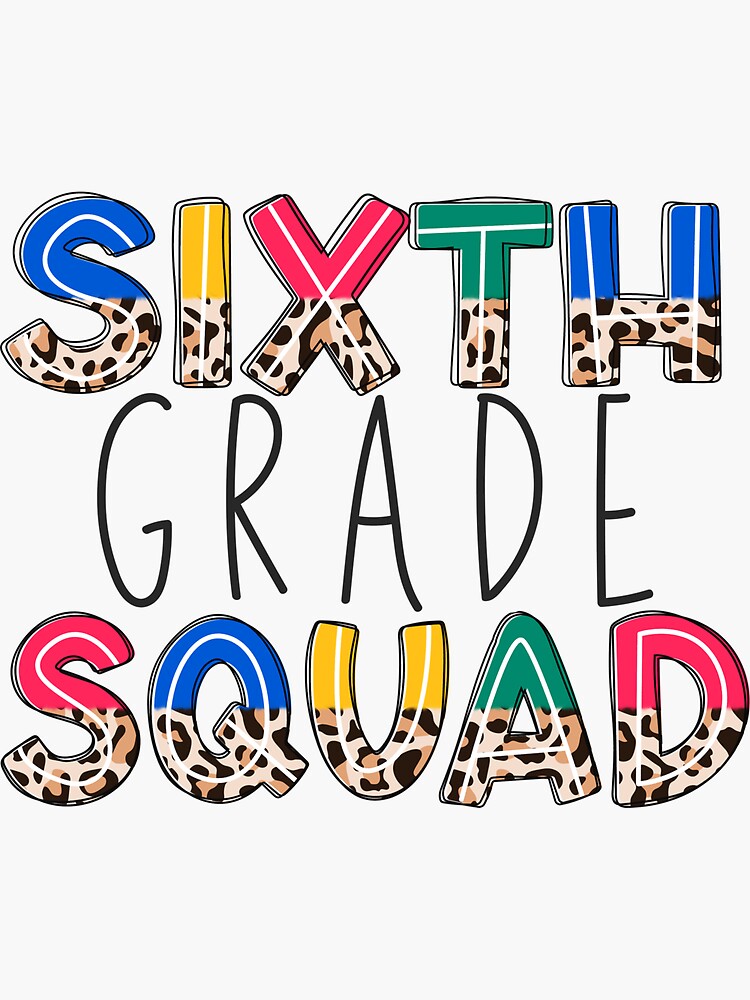 " Sixth Grade Squad| Back To School Designs| Game Over Back To School ...